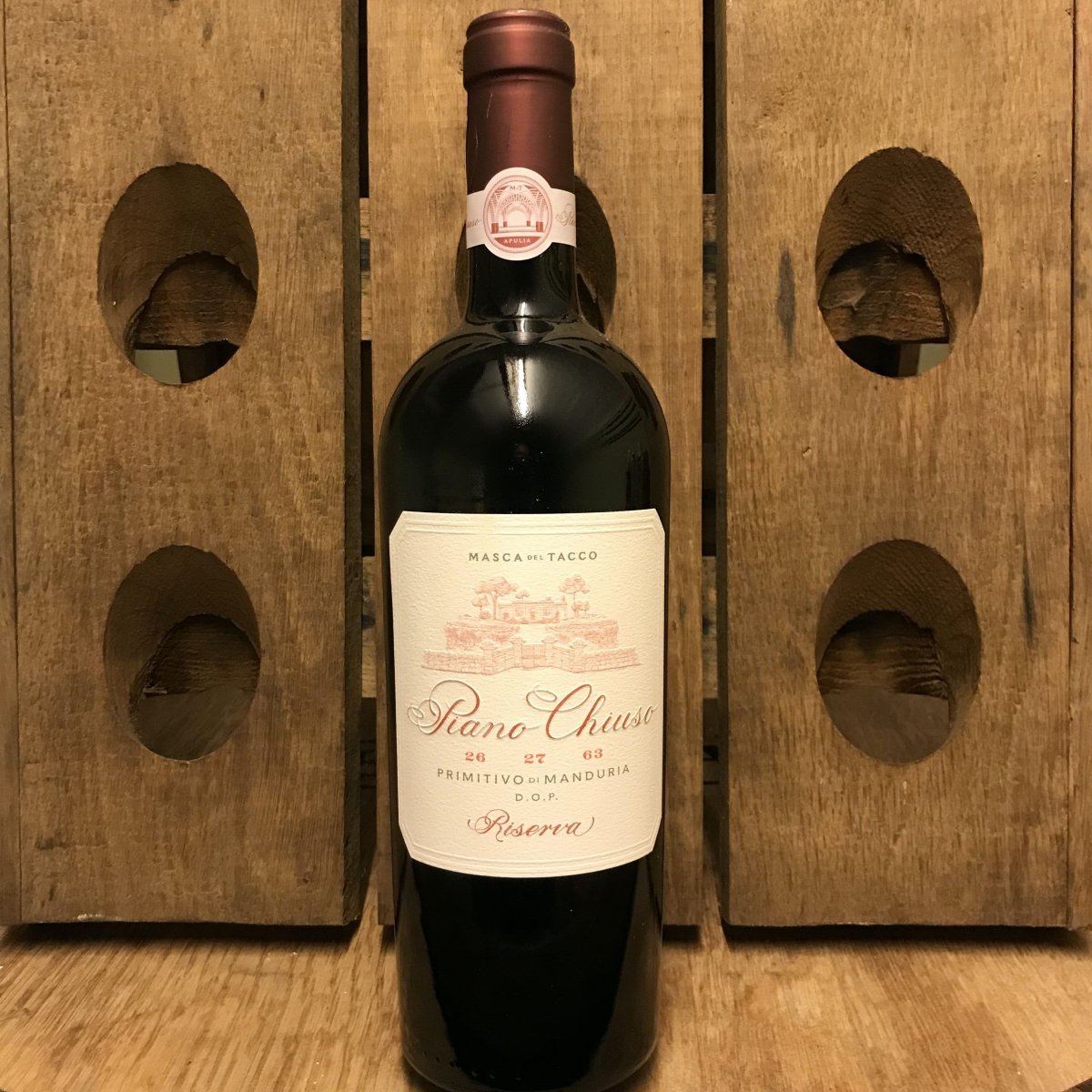 Masca del Tacco Piano Chiuso Riserva 2021 - Italien - Vinformidlingen